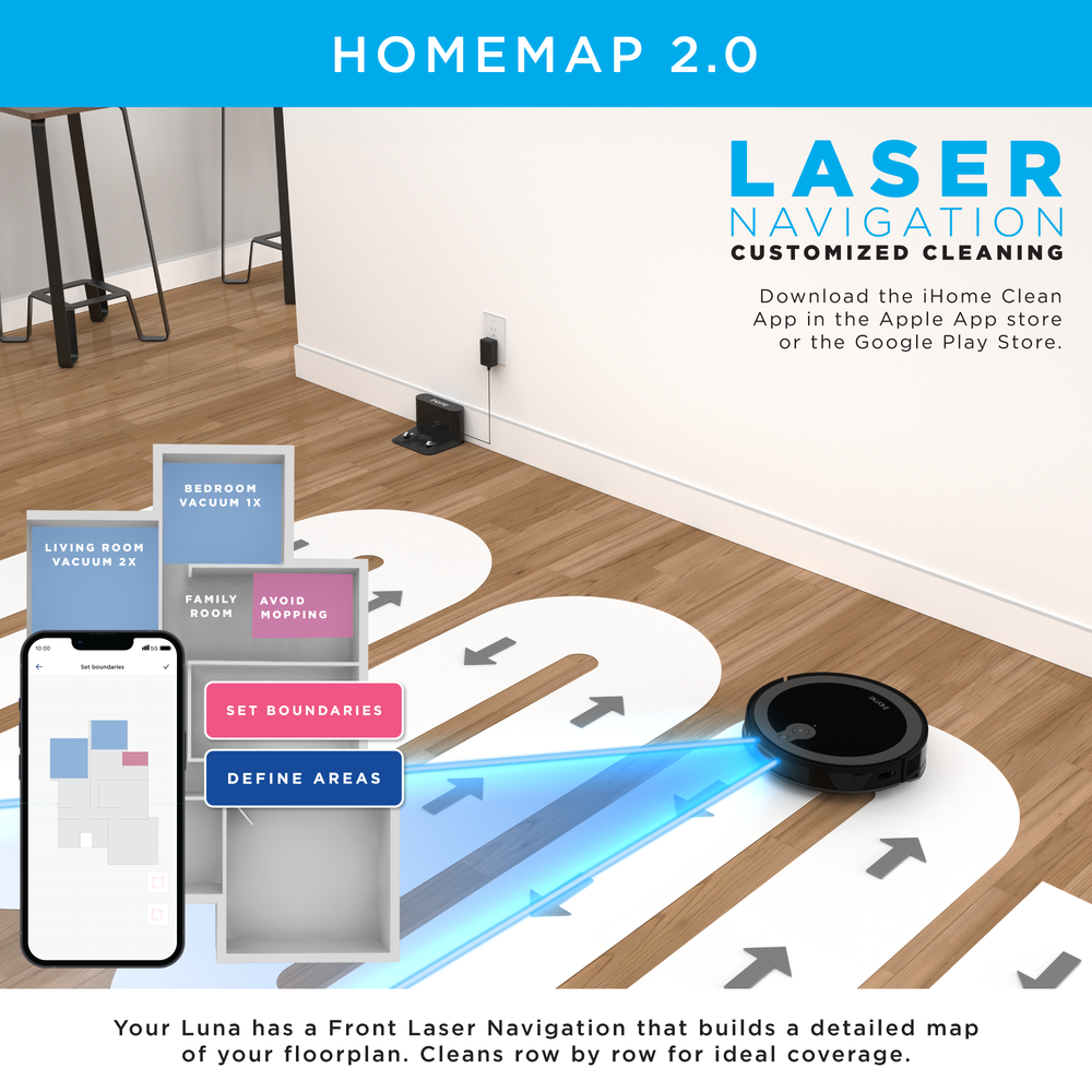 iHome AutoVac Luna